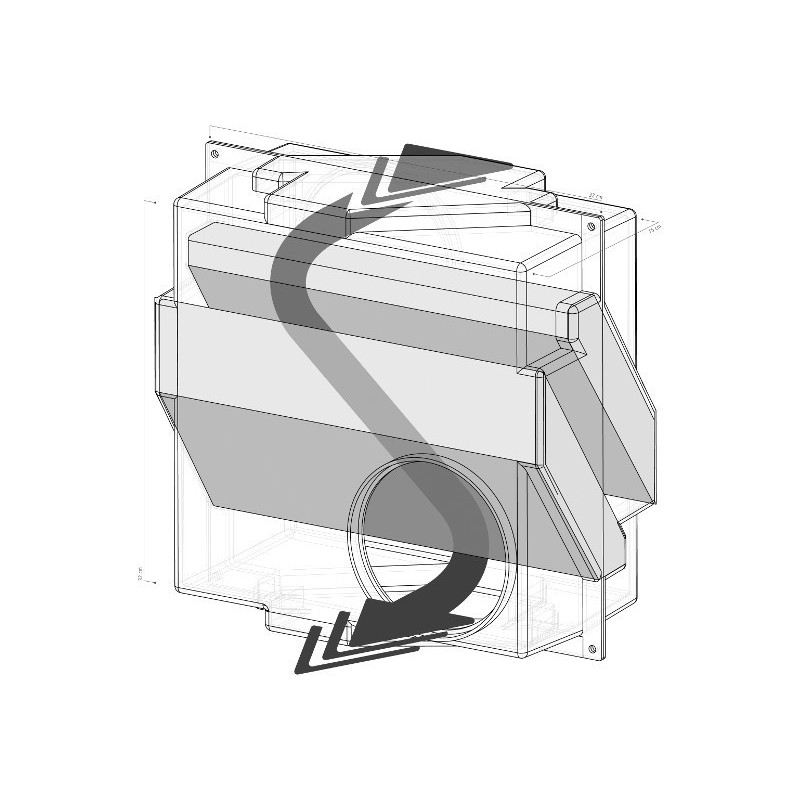 AIR INTAKE SILENCER FOR AIR VENTS