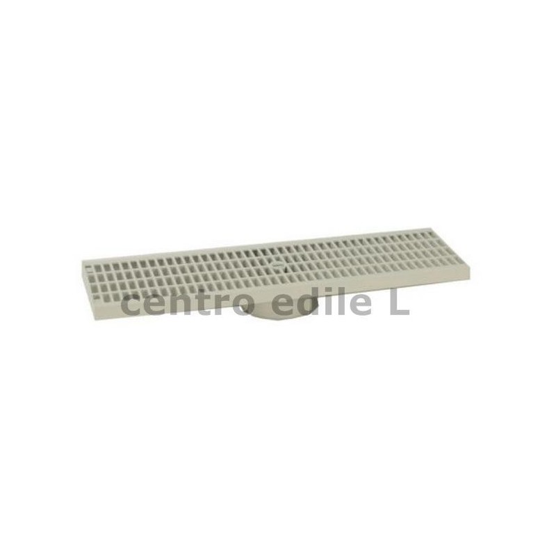 DRAINAGE CHANNEL WITH POLYPROPYLENE GRID size CM 13X50